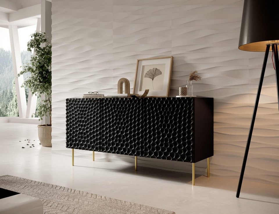 Domando Sideboard Sideboard Lamezia M1 In Weiß Matt 0 St Breite